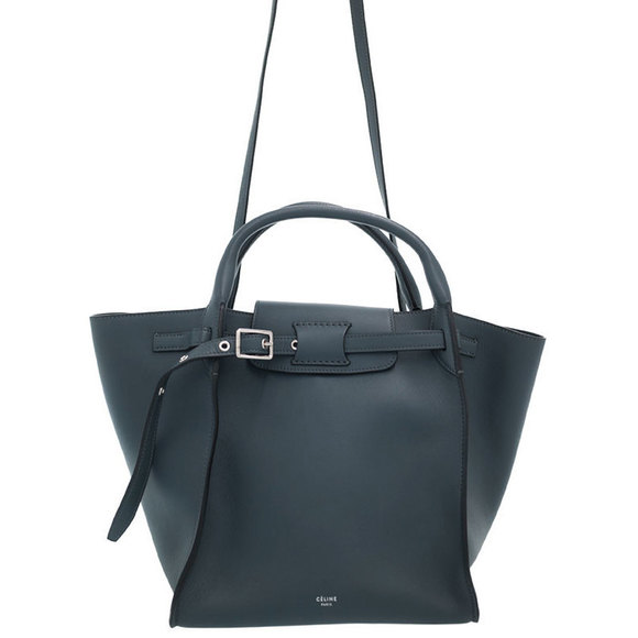 Celine | Bags | Celine Big Bag Small 2way Dark Blue | Poshmark